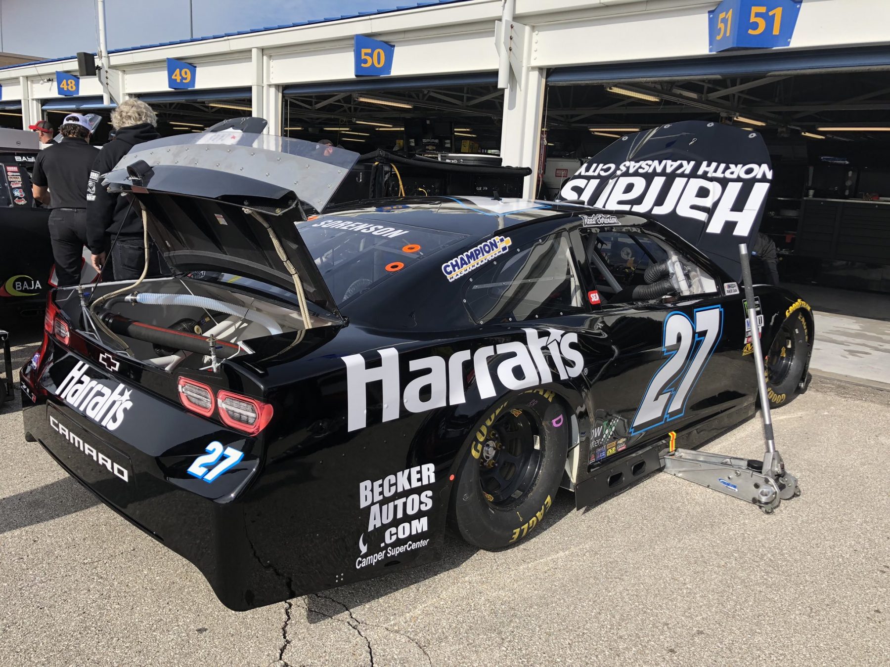 Paint Schemes: MENCS No. 27 Germain Racing/Premium Motorsports ...