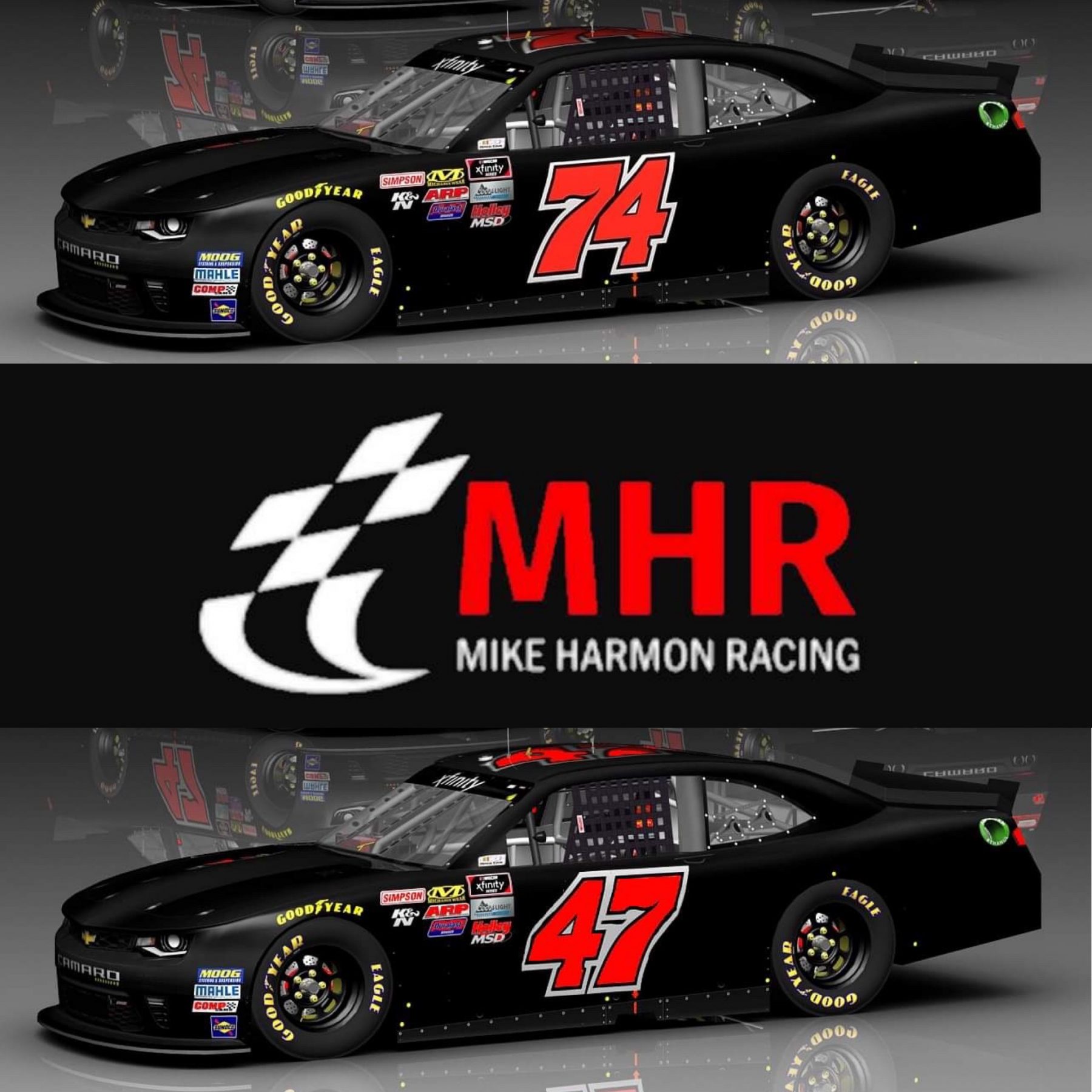 Mike Harmon and Joe Nemechek to Drive Mike Harmon Racing's Cars at ...