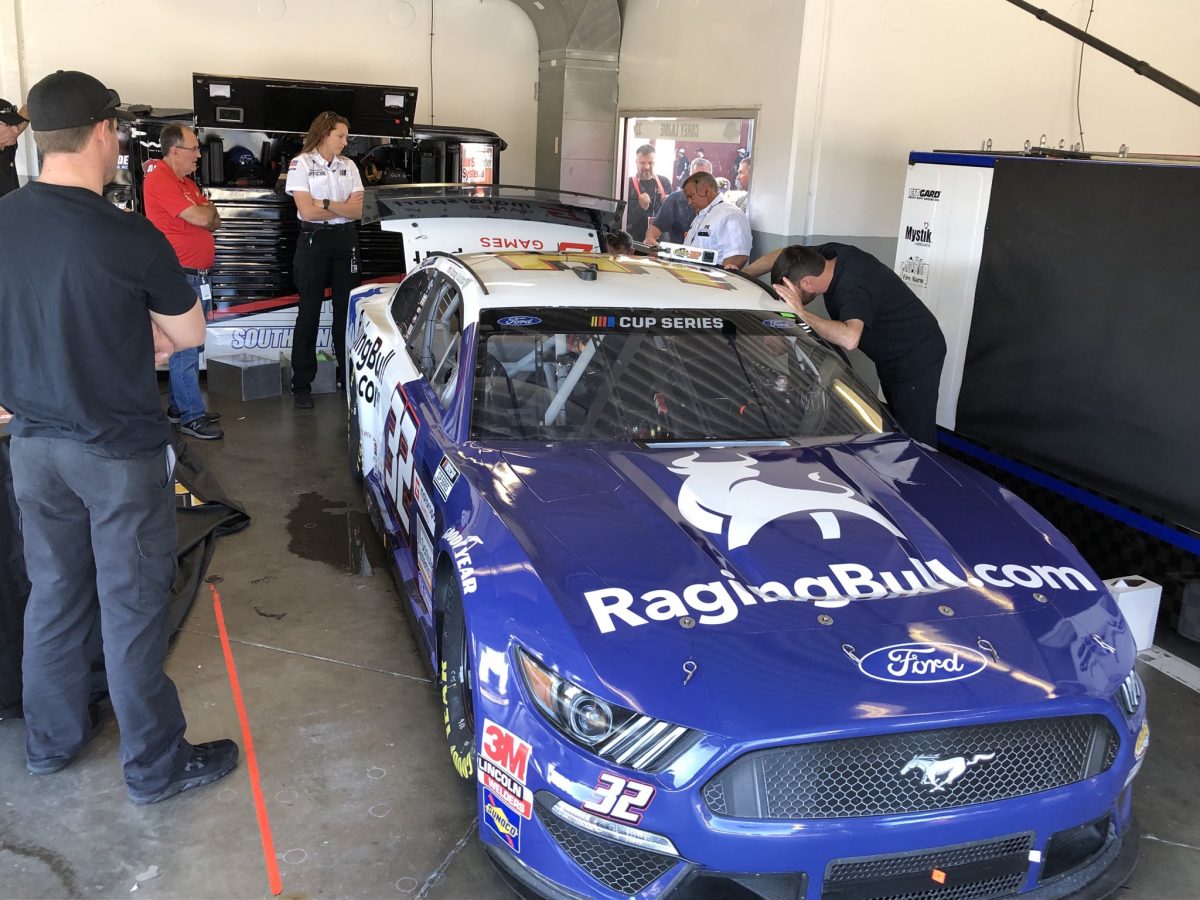 Go Fas Racing Currently Can Not Get Corey LaJoie's No. 32 Car Started ...