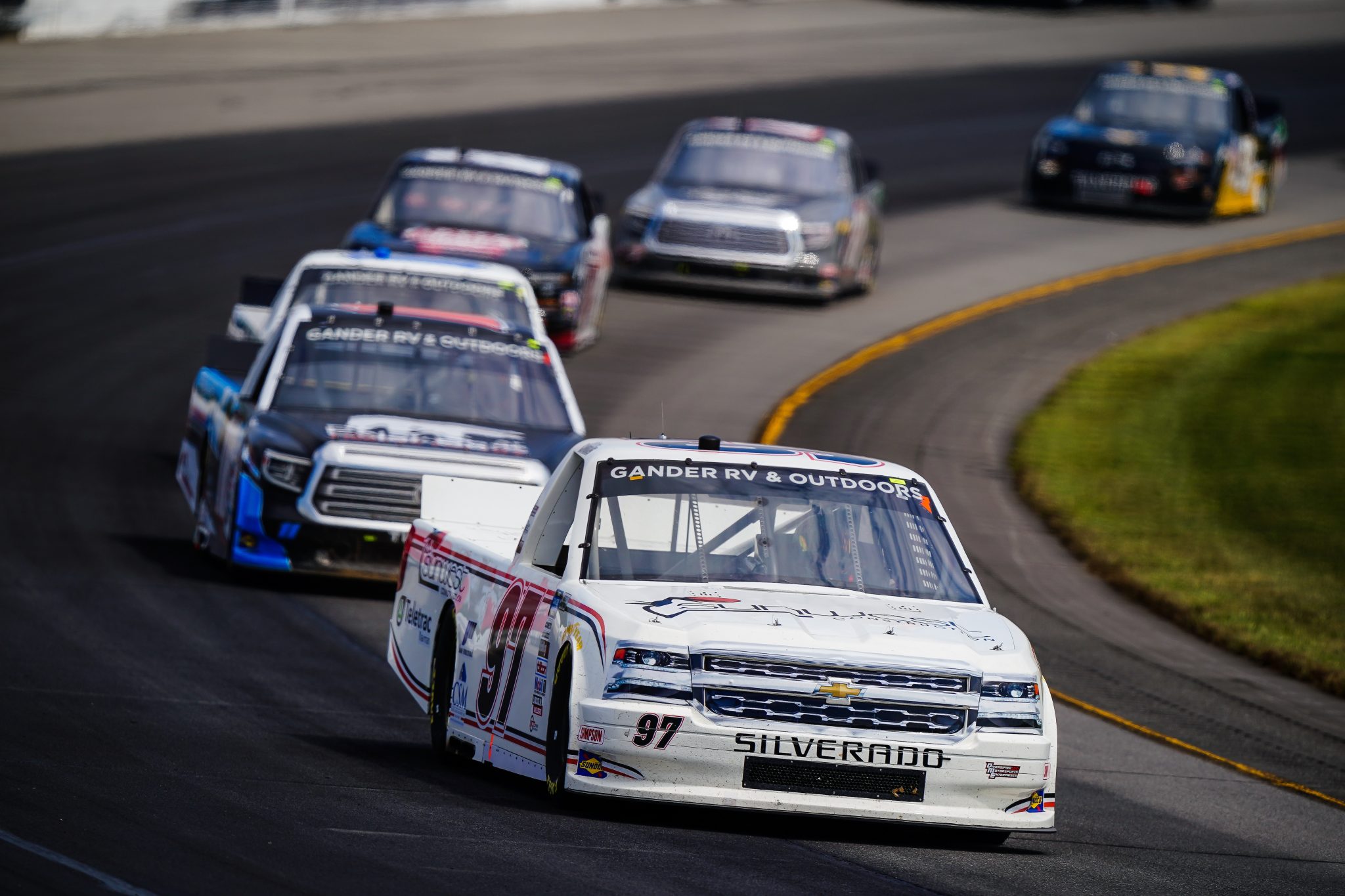 Robby Lyons Running Truck Series Double Header at Kansas For ...