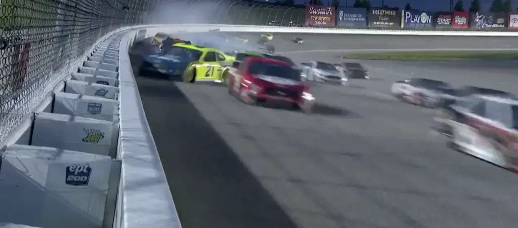 Matt DiBenedetto, Jimmie Johnson & Others Involved in Multi-Car ...
