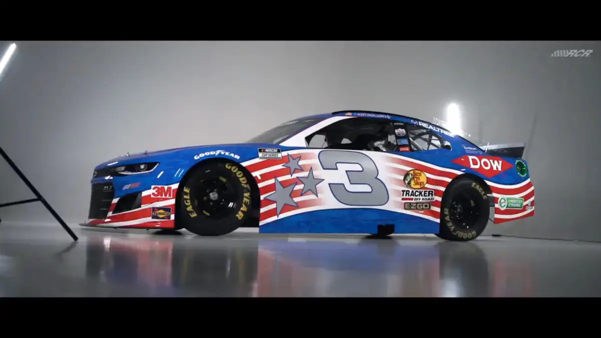 Austin Dillon to Carry Names of 1,200 Veterans on Patriotic No. 3 Car ...