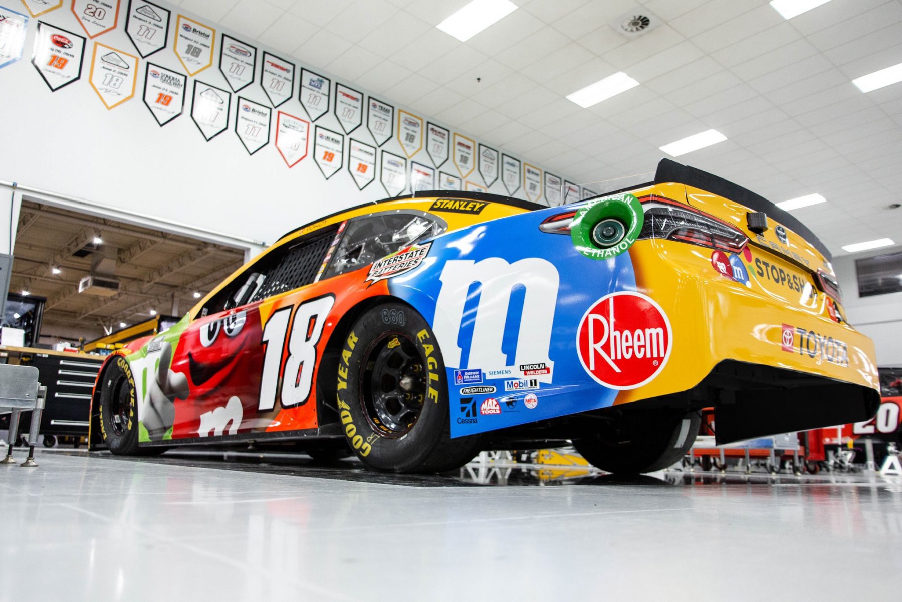 2020 NASCAR Cup Series No. 18 Joe Gibbs Racing Paint Schemes ...