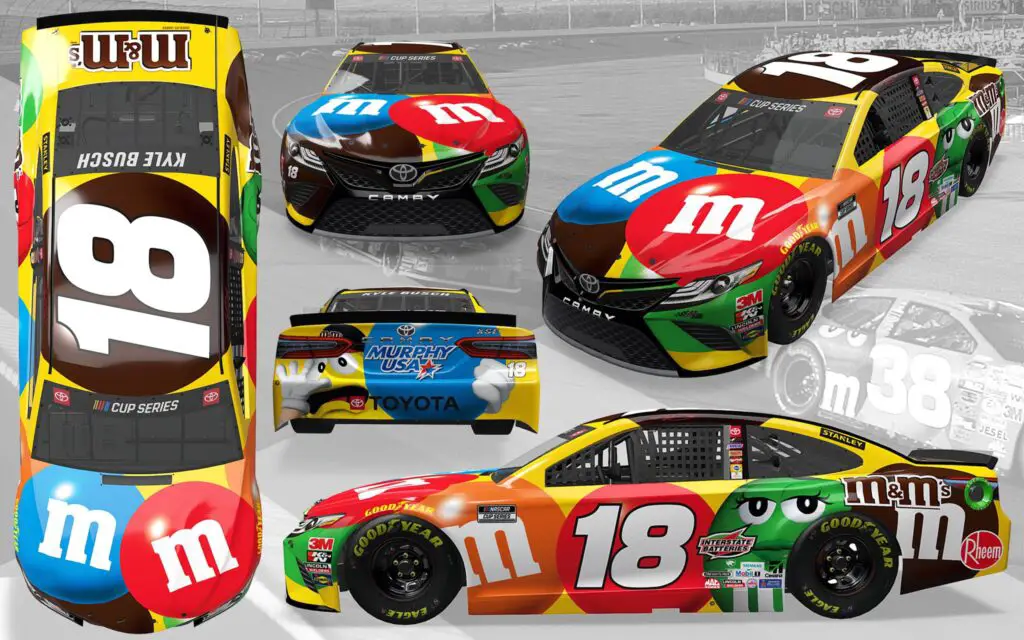 2020 NASCAR Darlington Throwback Schemes | TobyChristie.com