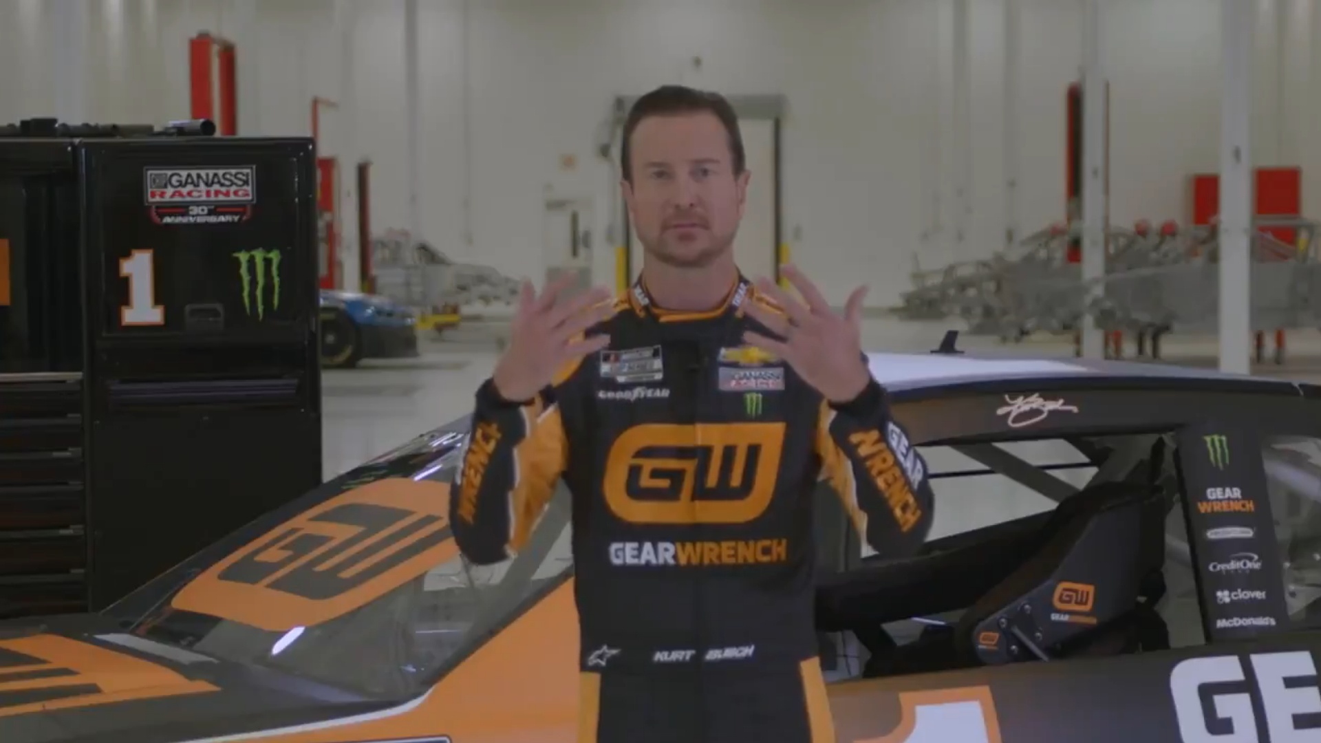 Video: Kurt Busch Channeling Inner Ricky Bobby Heading into Talladega ...