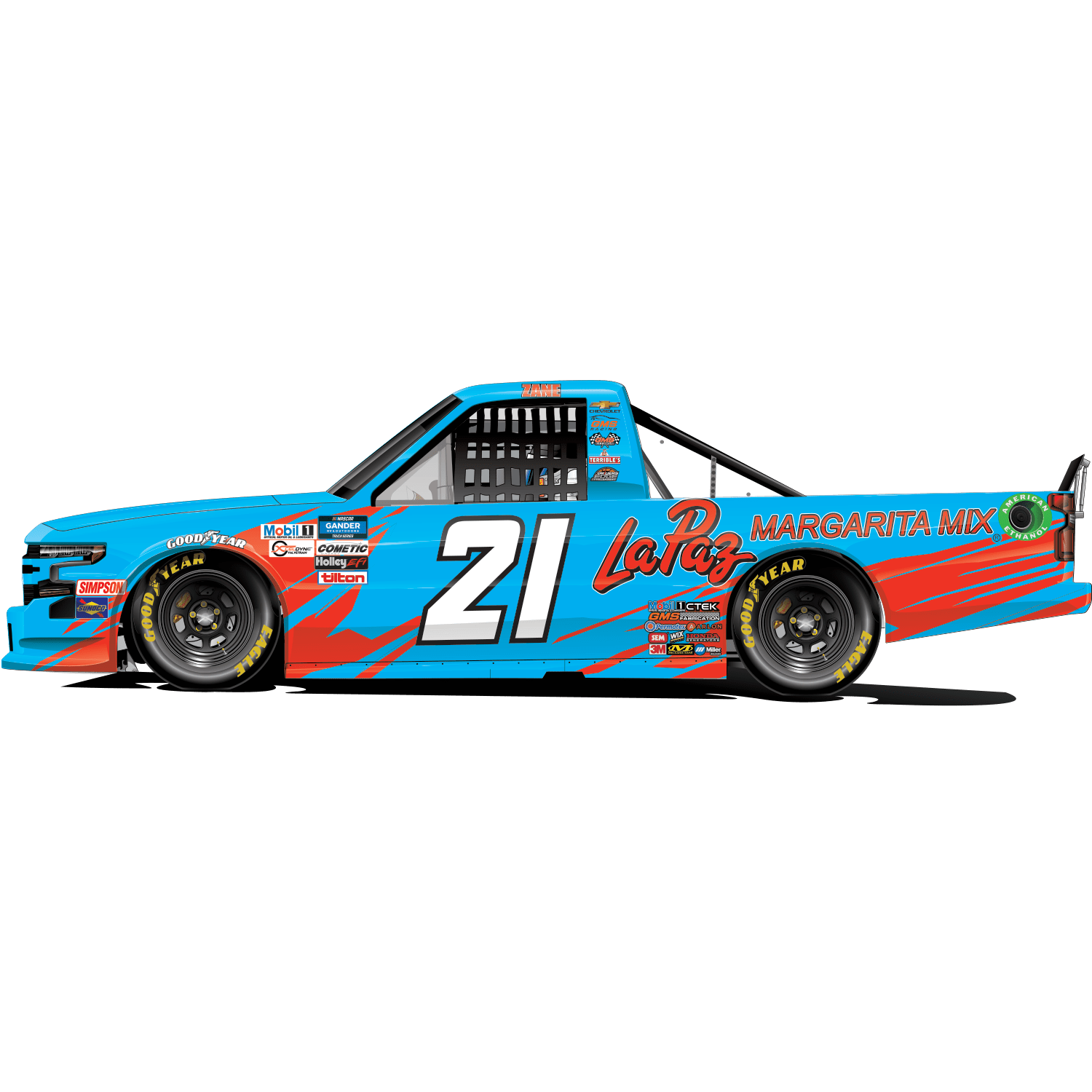 NASCAR Designer Spotlight - GMS Racing's Dick Claveloux | TobyChristie.com