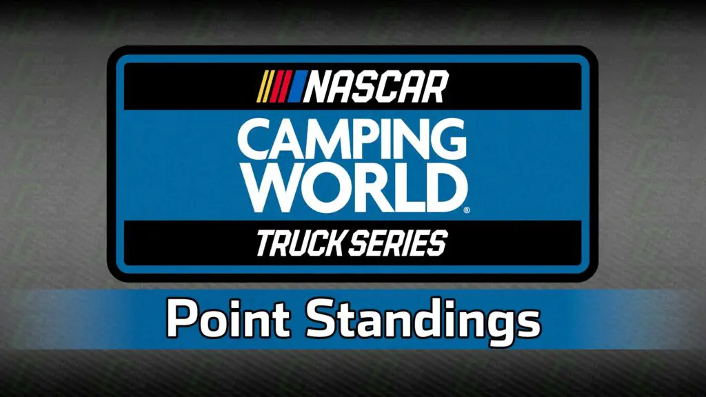 Points Report: 2021 NCWTS Final Driver Point Standings | TobyChristie.com