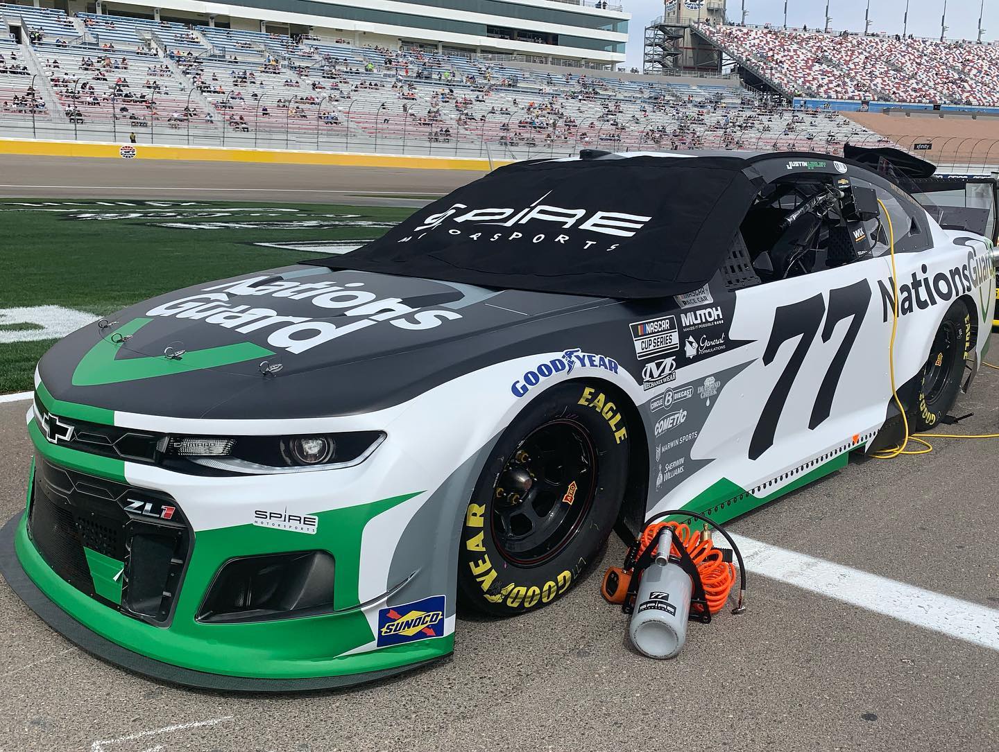 2021 NASCAR Cup Series -- 77 -- Spire Motorsports Paint Schemes ...