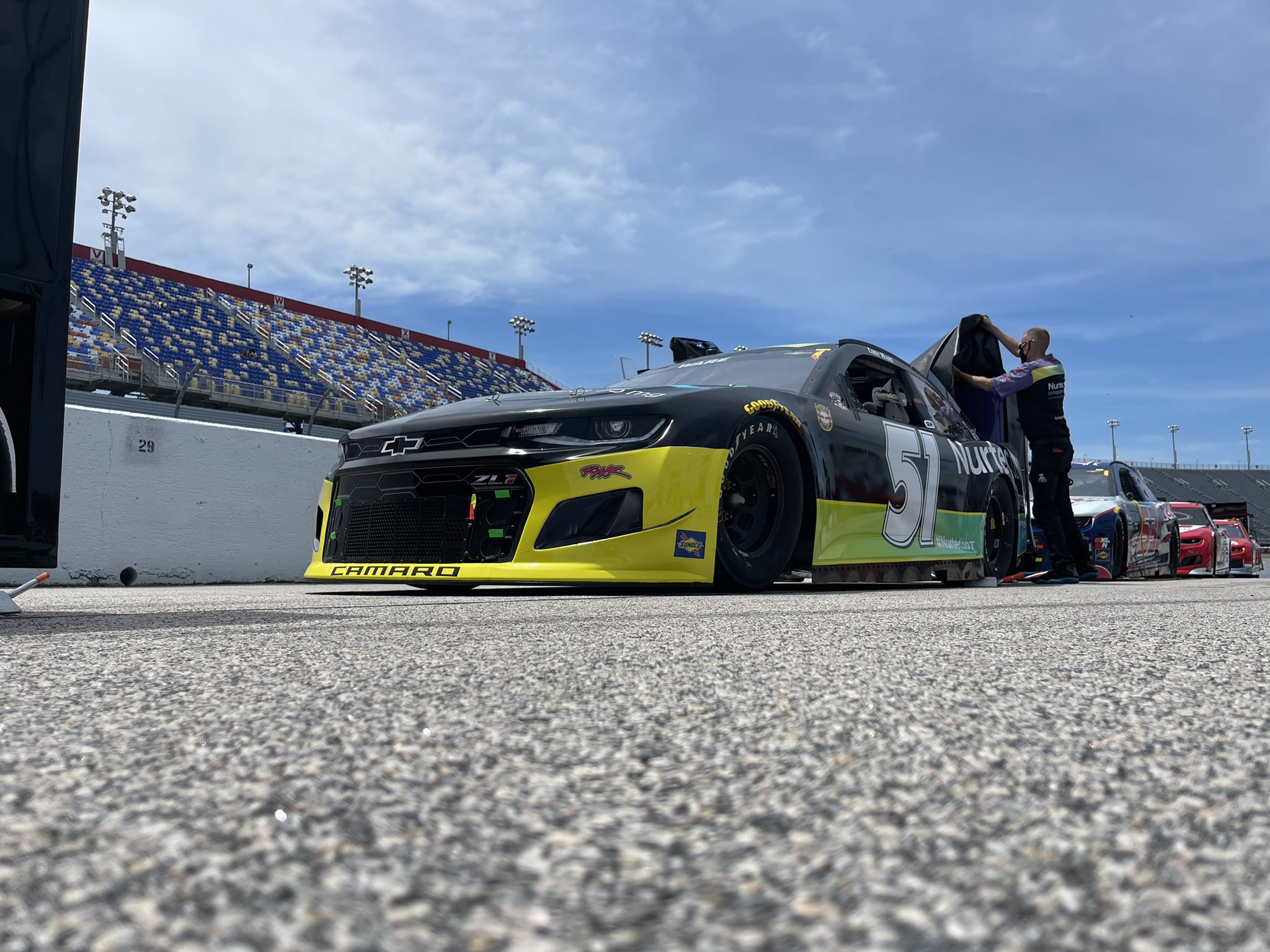 2021 NASCAR Cup Series -- 51 -- Rick Ware Racing Paint Schemes ...