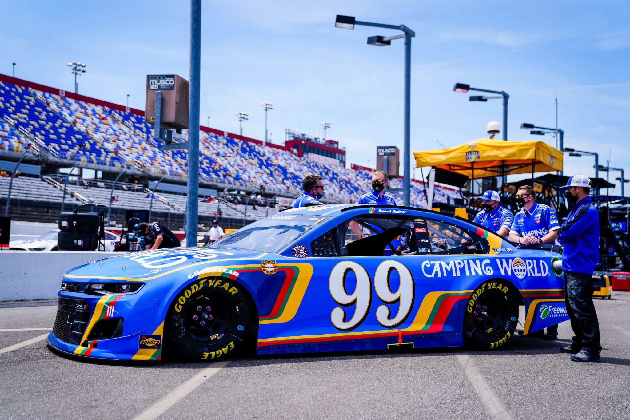 2021 NASCAR Cup Series -- 99 -- Trackhouse Paint Schemes | TobyChristie.com