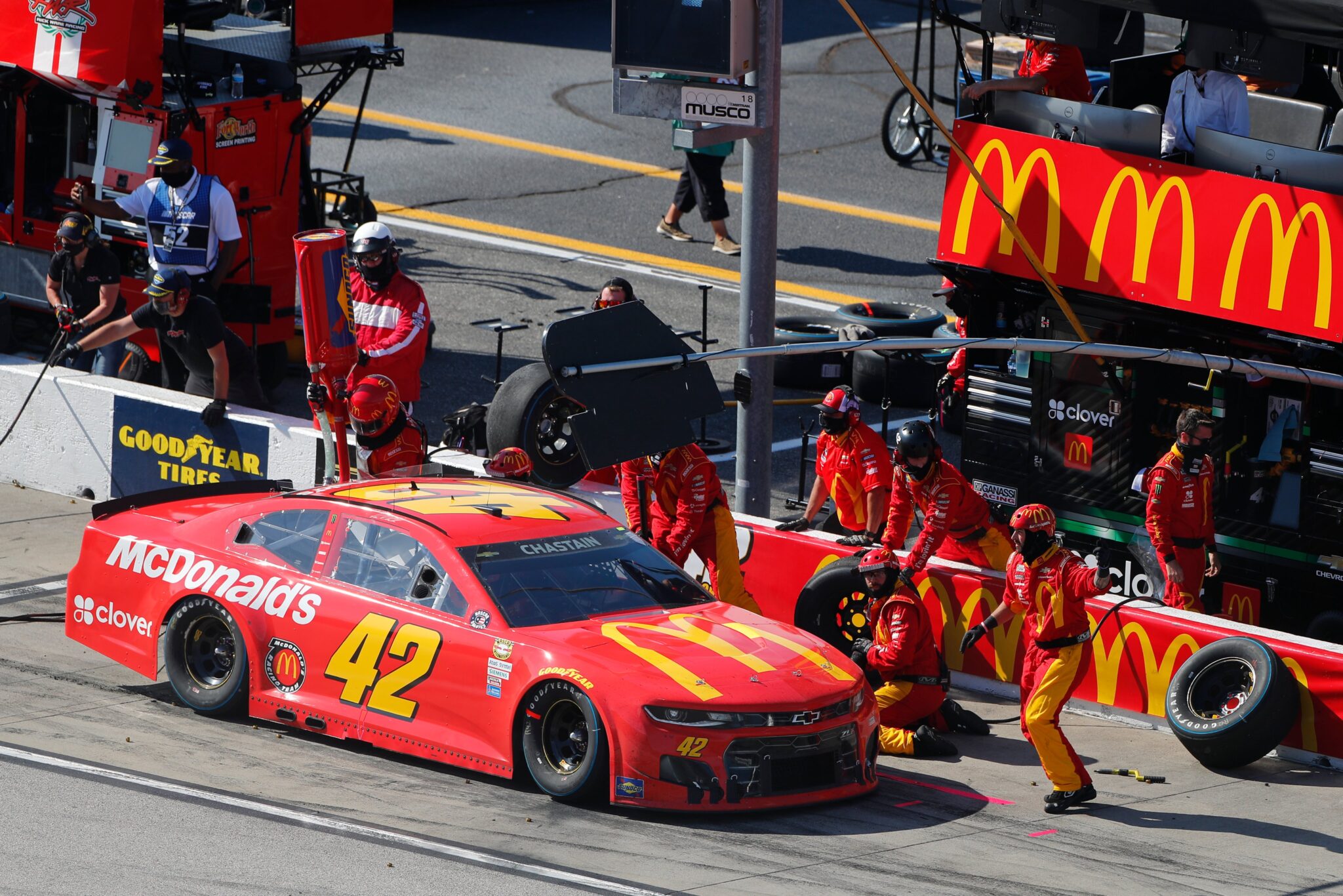 2021 NASCAR Cup Series -- 42 -- Chip Ganassi Racing Paint Schemes ...