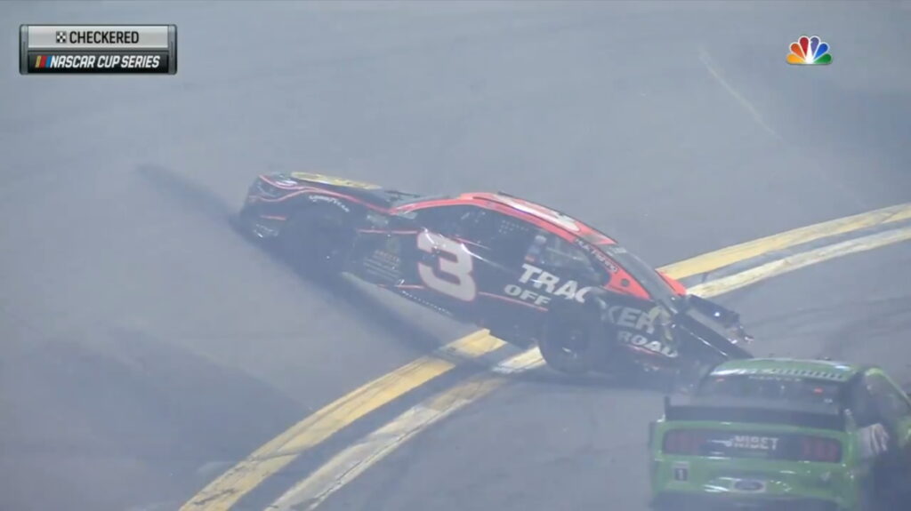 Video: Austin Dillon's Playoff Hopes Evaporate As His Car Gets Stuck on ...