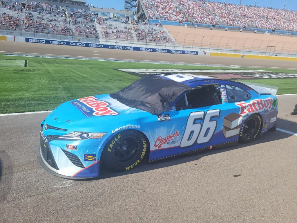 2021 NASCAR Cup Series -- 66 -- Motorsports Business Management Paint ...