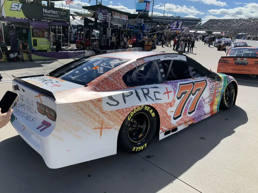 2021 NASCAR Cup Series -- 77 -- Spire Motorsports Paint Schemes ...