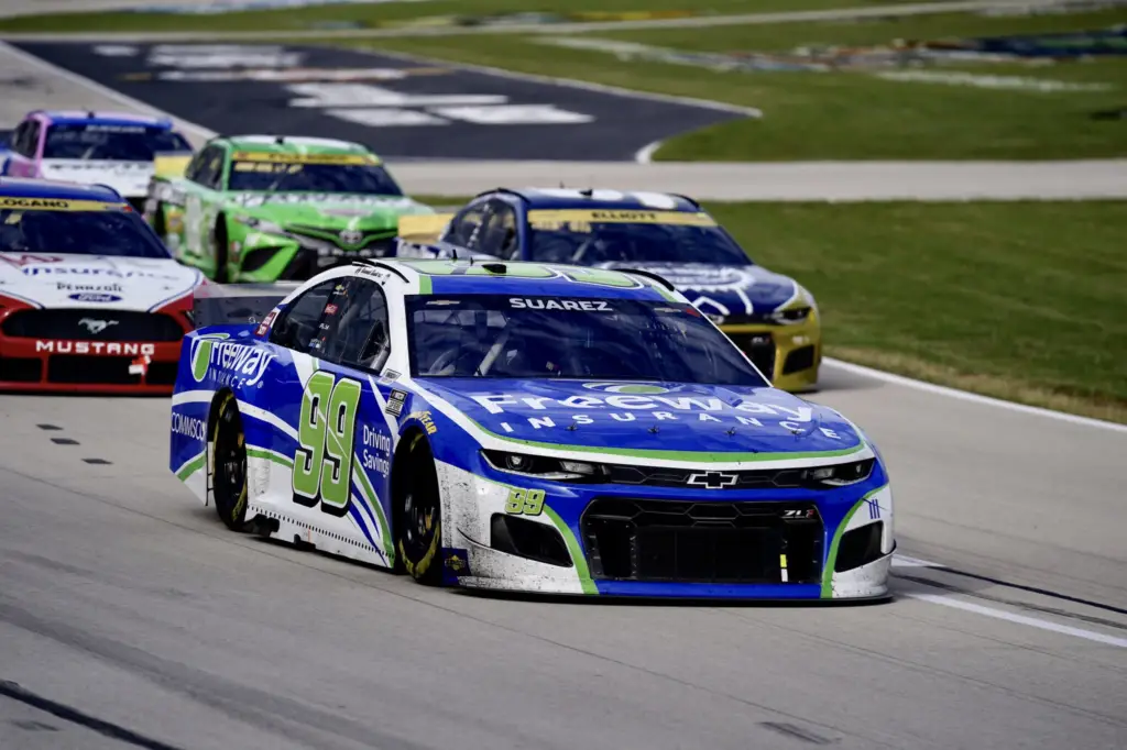 Freeway Insurance Extending Partnership with Daniel Suarez, Trackhouse ...