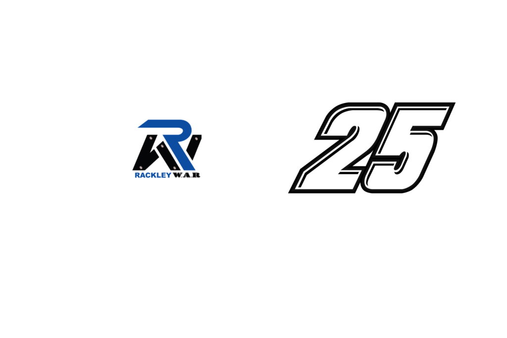 2024 No. 25 Rackley W.A.R Paint Schemes | TobyChristie.com