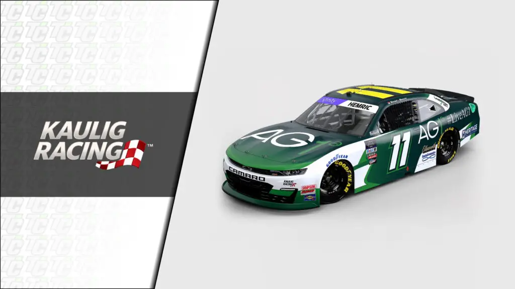 Kaulig Racing, Daniel Hemric Forge Partnership With Athletic Greens For ...