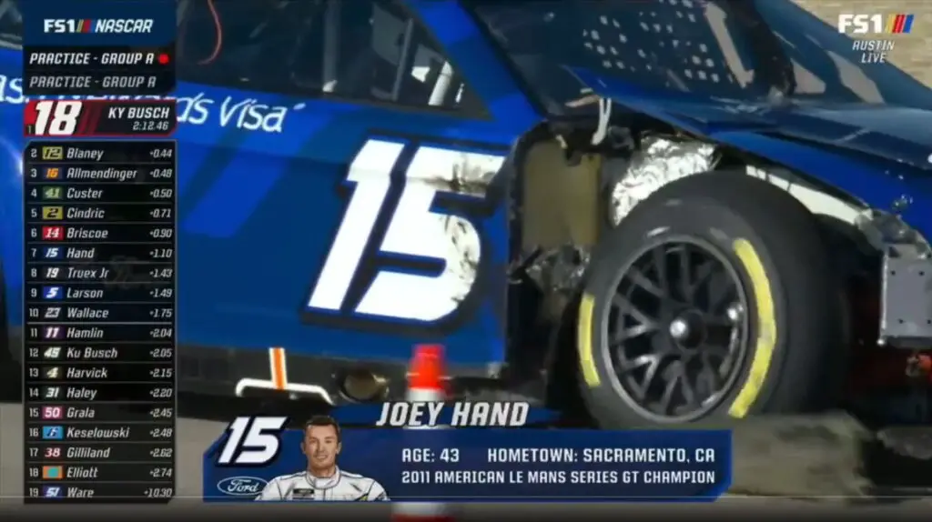 Video: Joey Hand Suffers Tons of Damage After Shredded Tire Obliterates ...