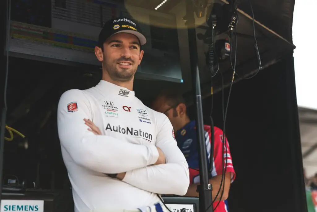 Alexander Rossi Paces Practice for the Gallagher GP at the IMS Road ...