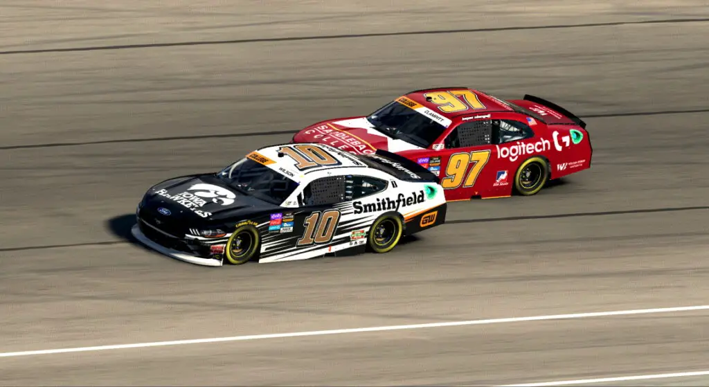 Steven Wilson Out Duels Logan Clampitt for eNASCAR College iRacing ...