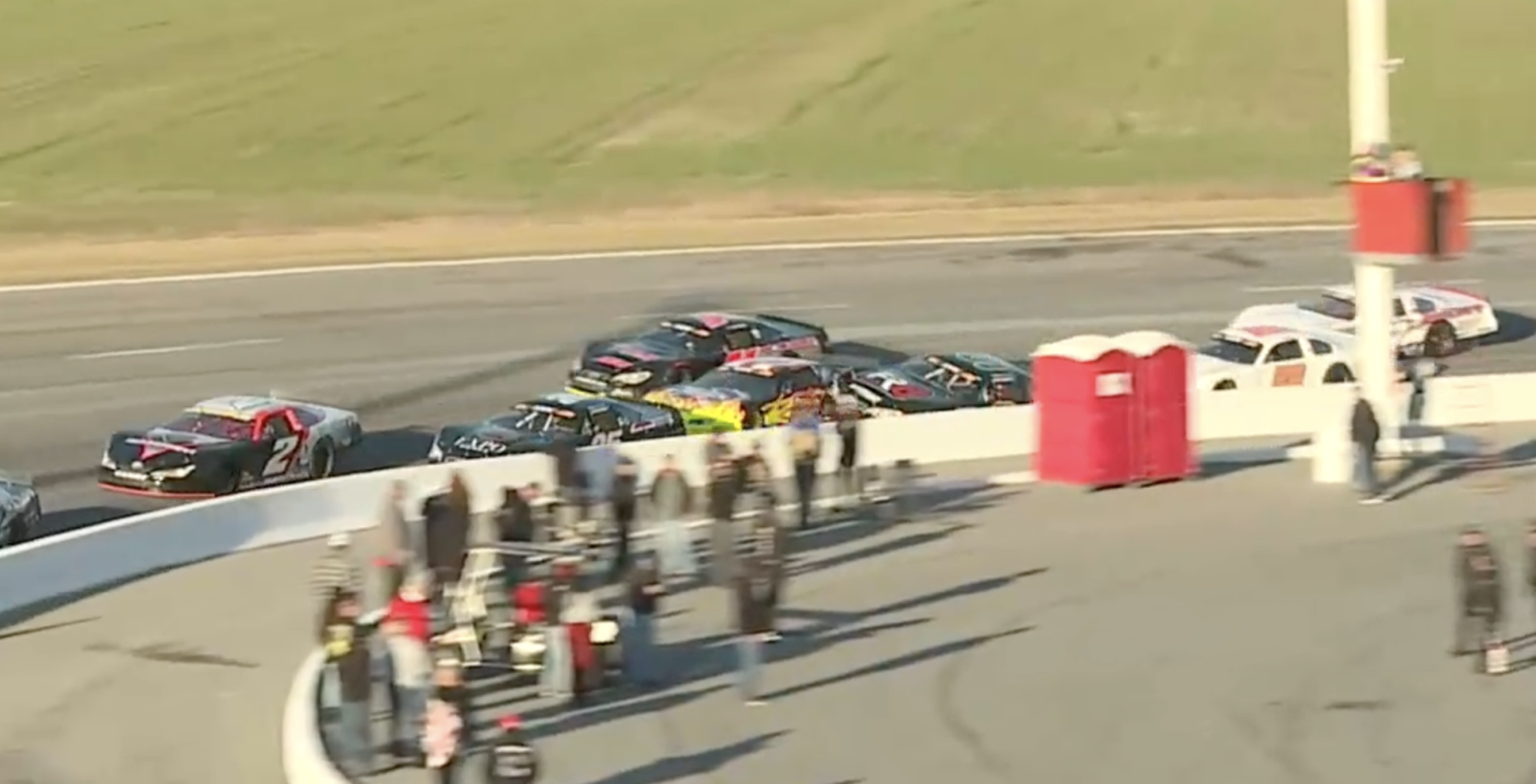 Chase Elliott Retires from SpeedFest 2023 After Climbing Over Left-Rear ...