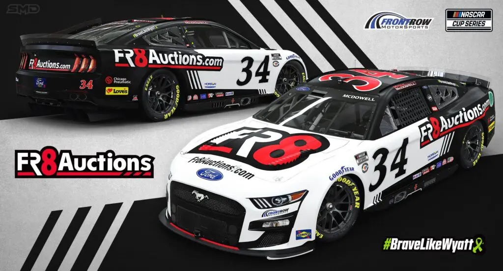 Fr8Auctions, Front Row Motorsports Extend Partnership for 2023