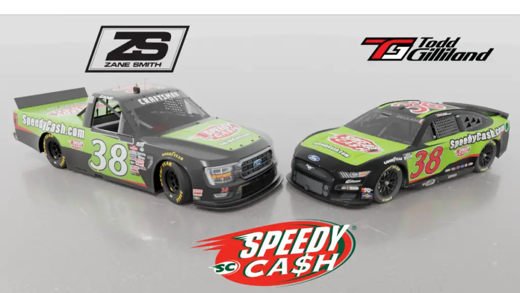 Speedy Cash Returns as Sponsor of Zane Smith and Todd Gilliland
