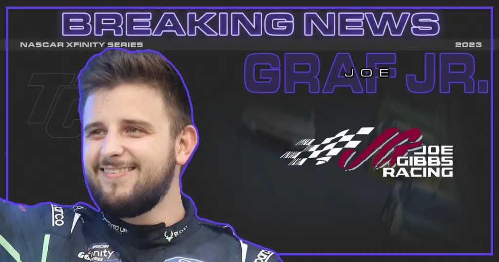 Joe Graf Jr. Signs Five-Race Xfinity Deal with Joe Gibbs Racing