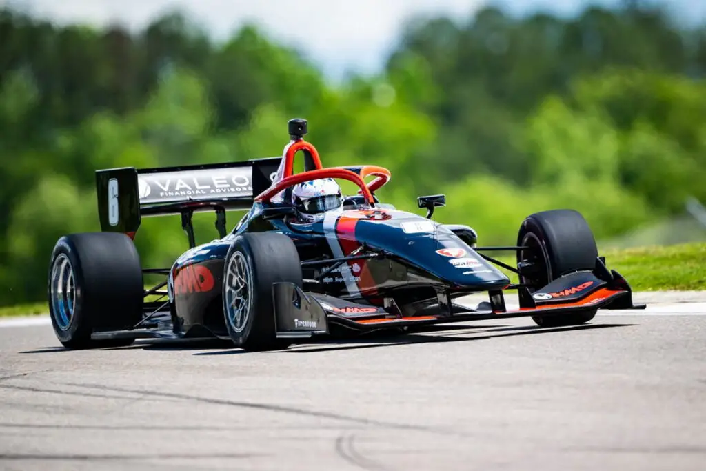 Christian Rasmussen Scores Dominant IndyCar NXT Win at Barber