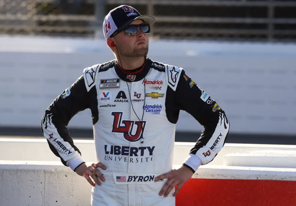 William Byron Scores 10th Career Pole at Kansas