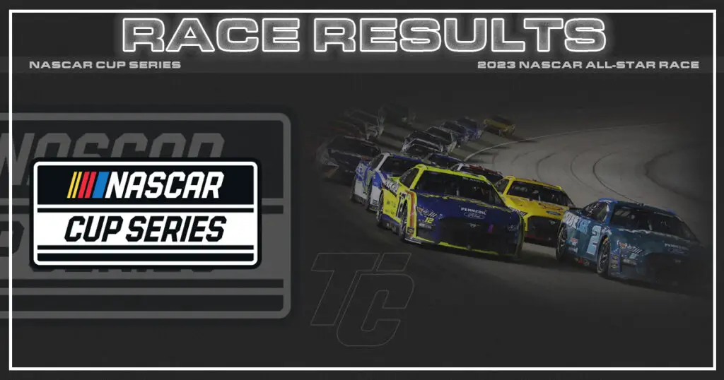 NASCAR All-Star Race at North Wilkesboro Race Results