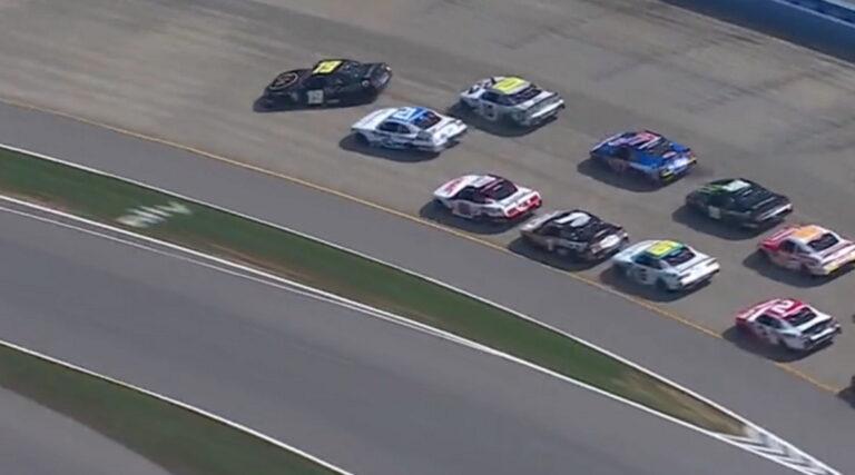 Video: Austin Hill Washes Up, Crashes Ty Gibbs From Lead; Allmendinger ...