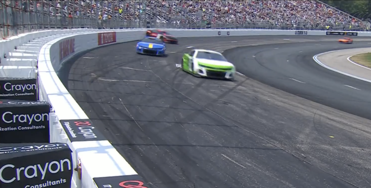 Video: Kyle Busch Retires from Race After Slamming Wall