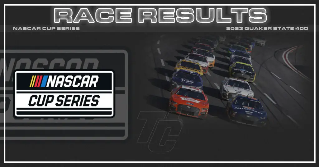 NASCAR Cup Quaker State 400 at Atlanta Race Results