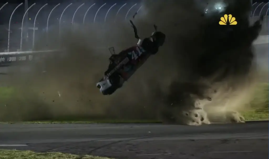 Video: Preece Takes Brutal Tumble Down Daytona Backstretch