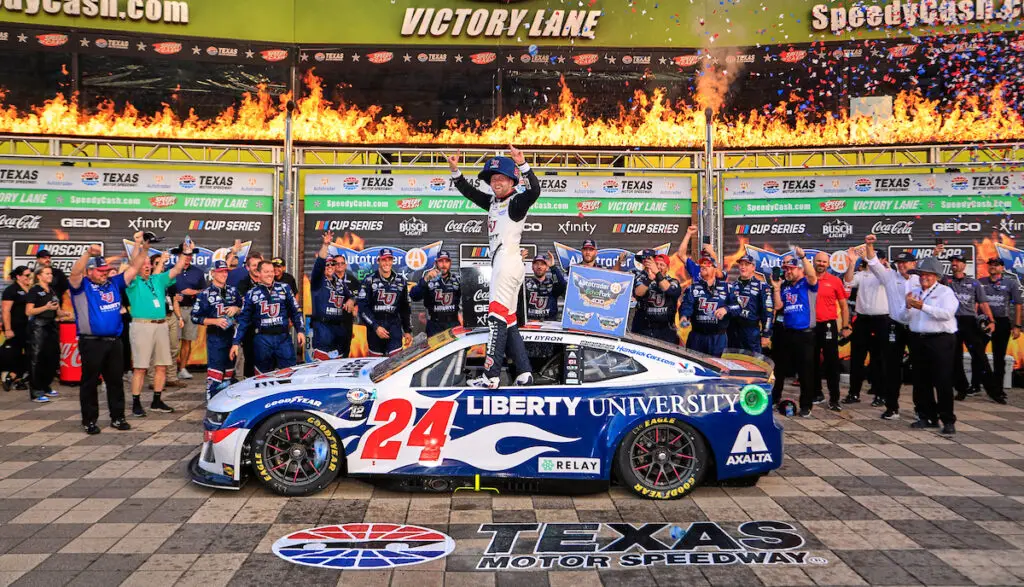 Inspection: William Byron Officially Wins Texas Playoff Race