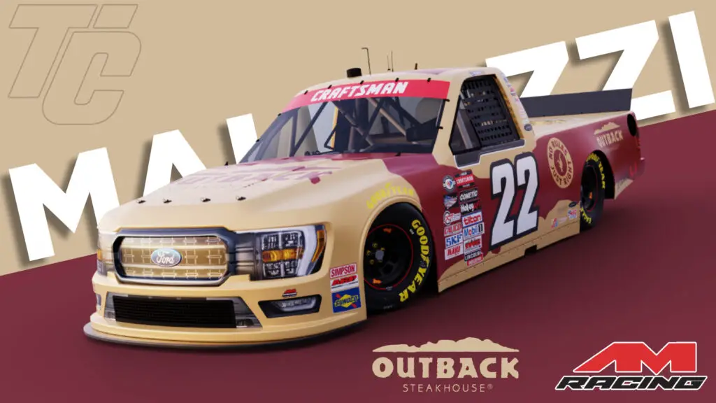 Outback Steakhouse Partners With Stephen Mallozzi, AM Racing at Bristol ...