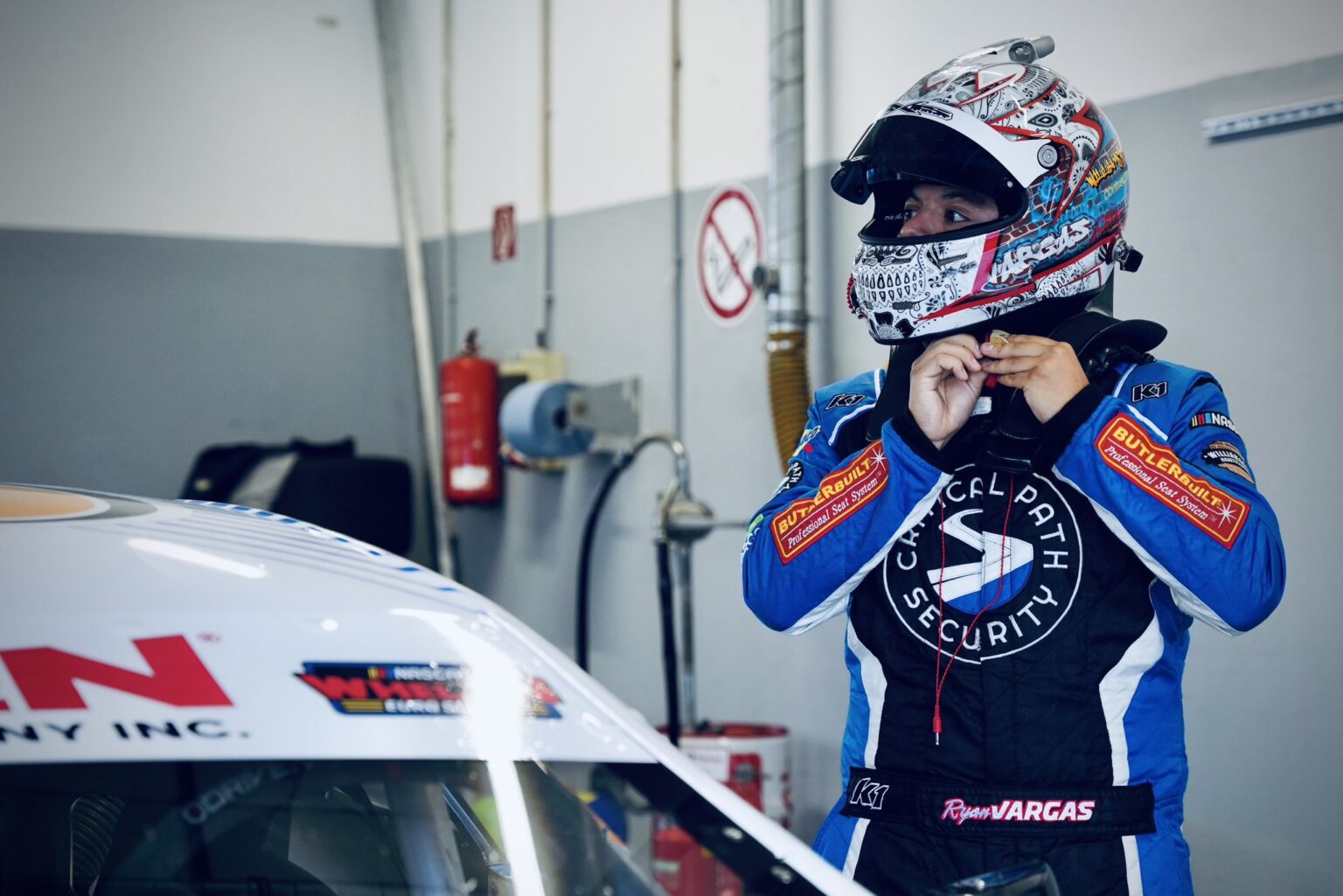 Vargas, 3F Racing Running NASCAR Whelen Euro Series Finale