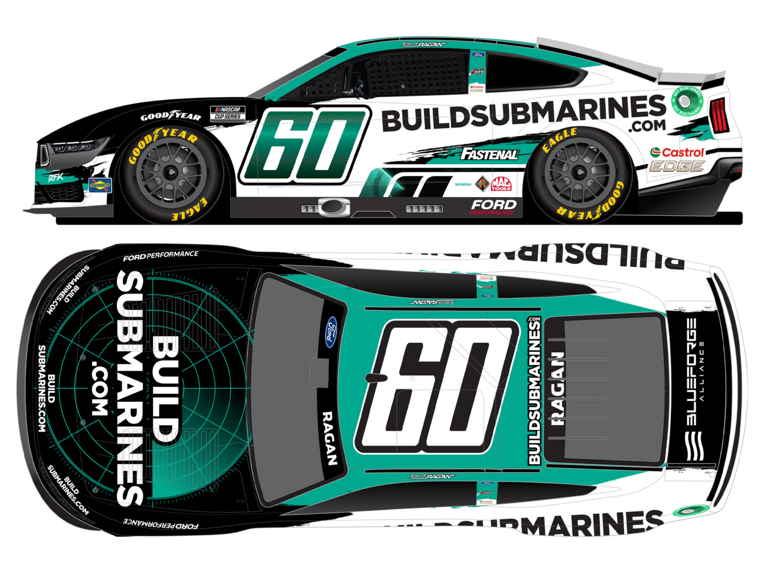 2024 No. 60 RFK Racing Paint Schemes | TobyChristie.com