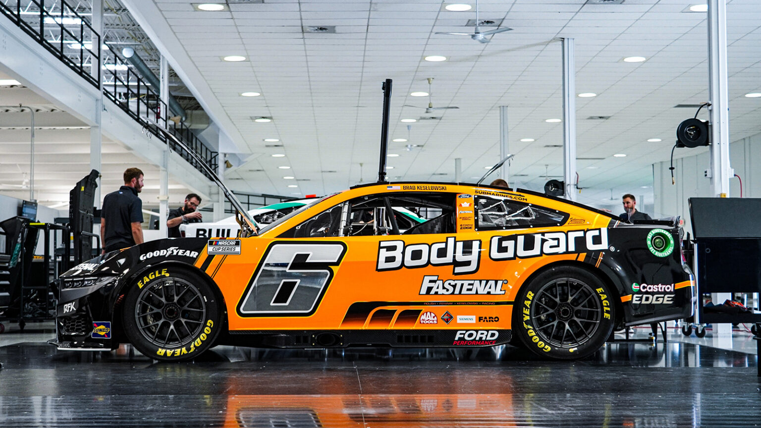 No. 6 RFK Racing Fastenal Body Guard Paint Scheme | TobyChristie.com
