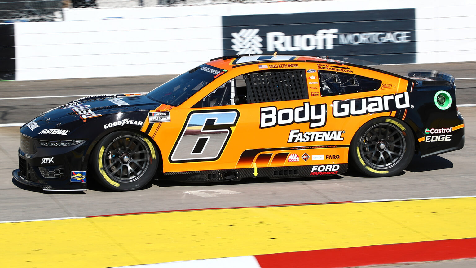 No. 6 RFK Racing Fastenal Body Guard Paint Scheme | TobyChristie.com