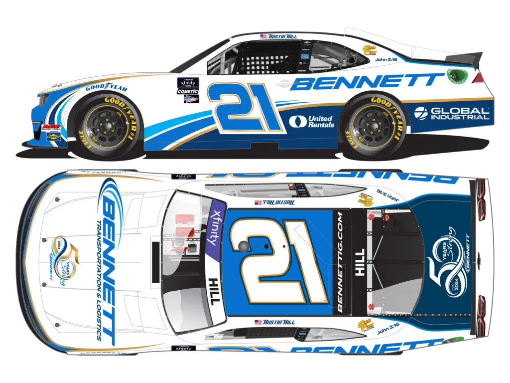 2024 No. 21 Richard Childress Racing | TobyChristie.com