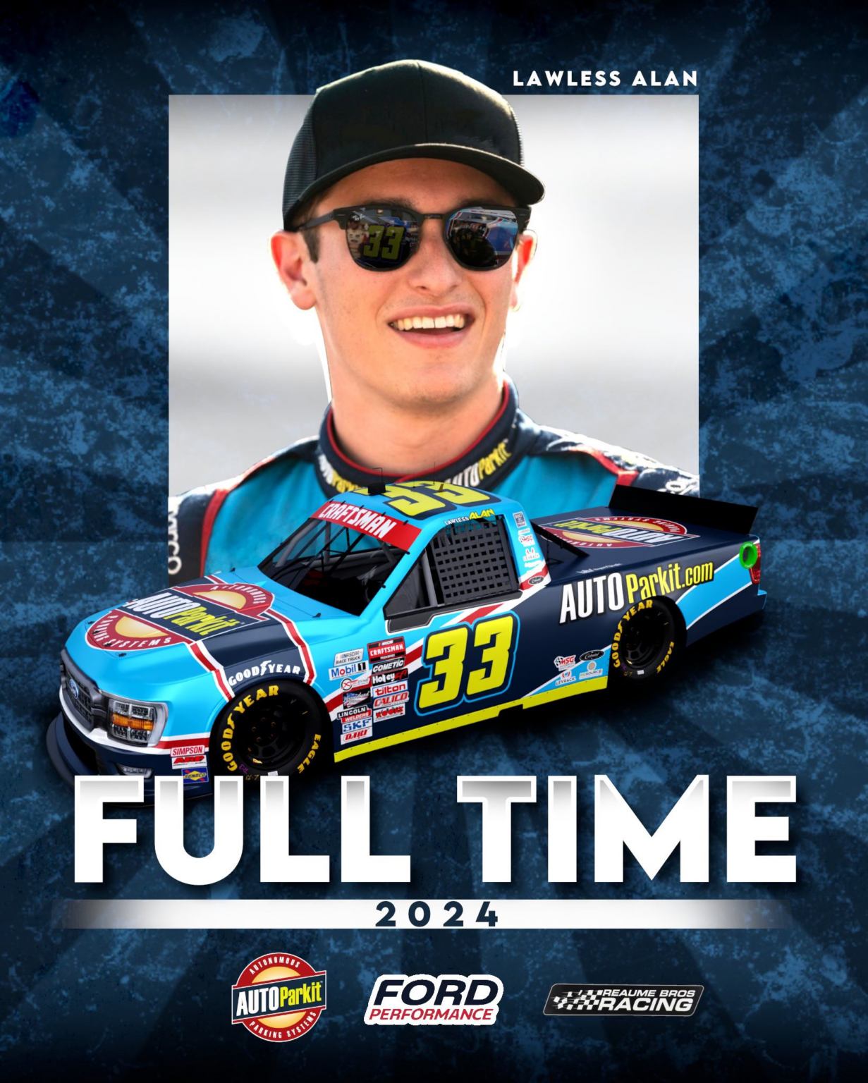 2024 No. 33 Reaume Brothers Racing Paint Schemes | TobyChristie.com