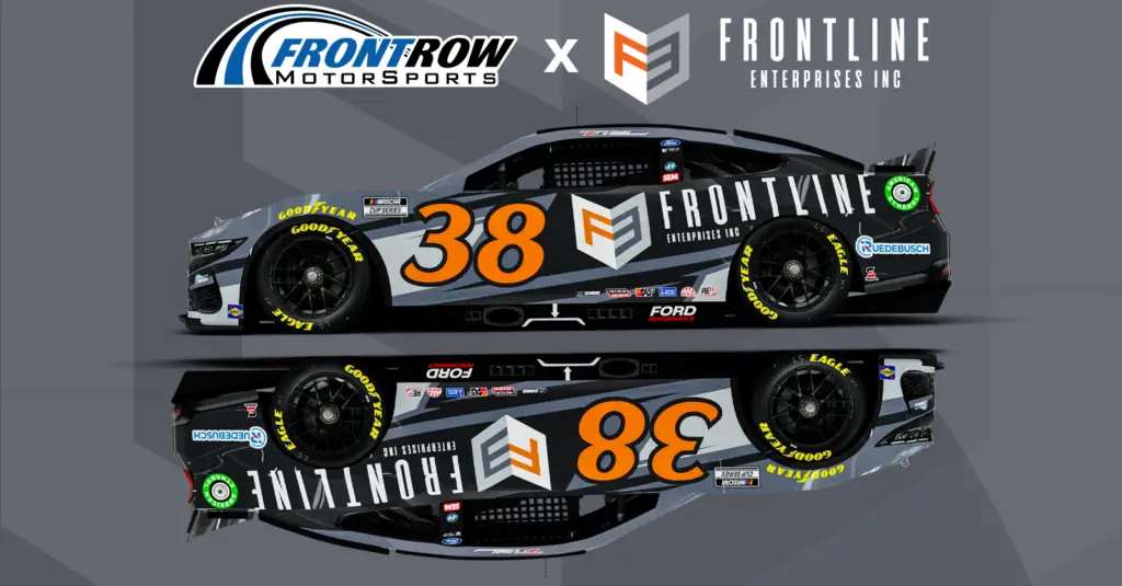 2024 No. 38 Front Row Motorsports Paint Schemes | TobyChristie.com