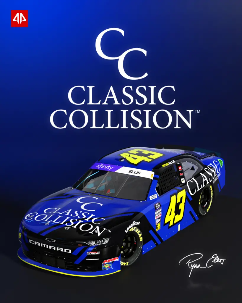2024 No. 43 Alpha Prime Racing Paint Schemes | TobyChristie.com