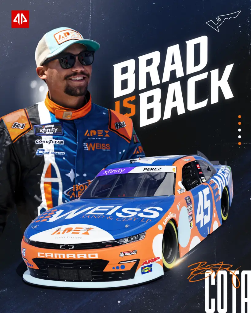 2024 No. 45 Alpha Prime Racing Paint Schemes | TobyChristie.com