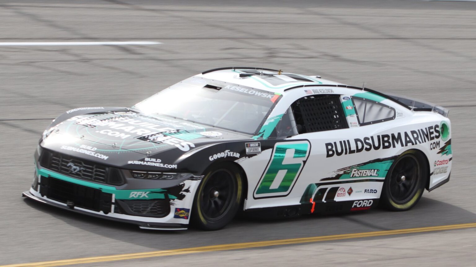 No. 6 RFK Racing BuildSubmarines.com Paint Scheme | TobyChristie.com