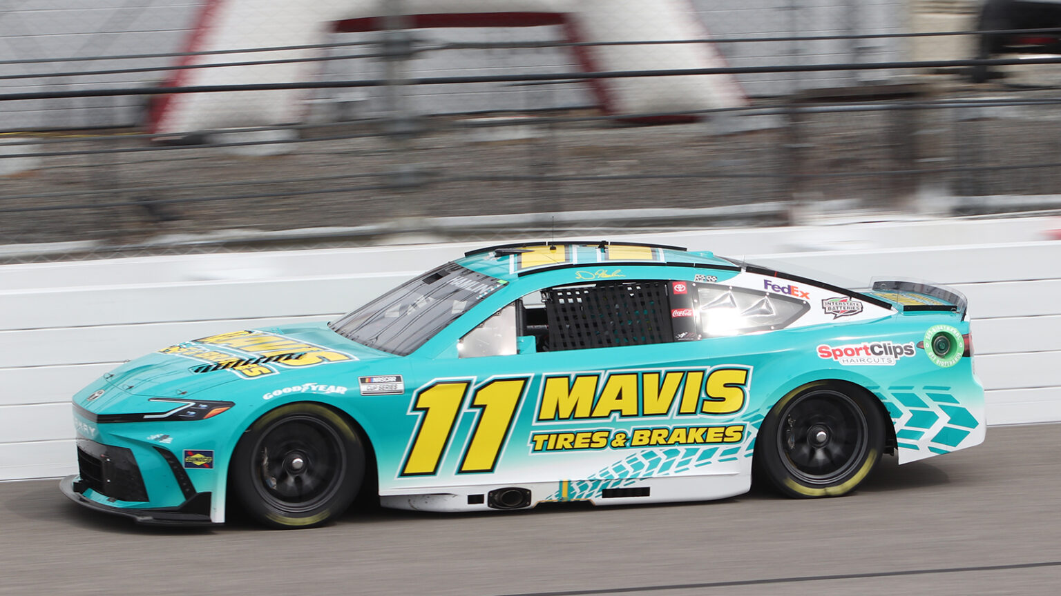 No. 11 Joe Gibbs Racing Mavis Tires & Brakes Paint Scheme ...