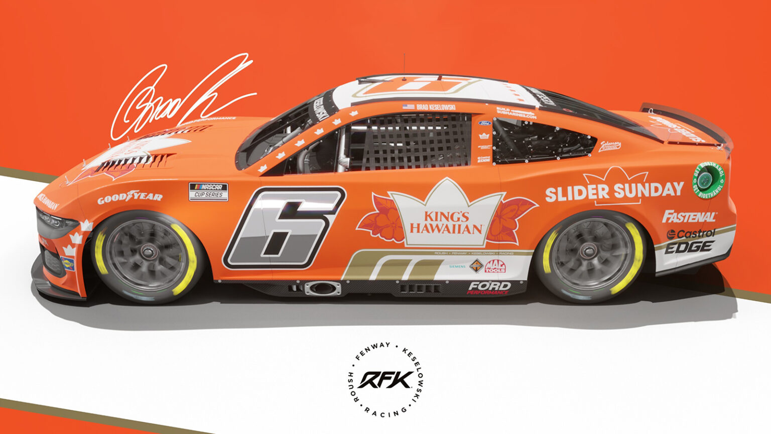 2024 No. 6 RFK Racing Paint Schemes | TobyChristie.com