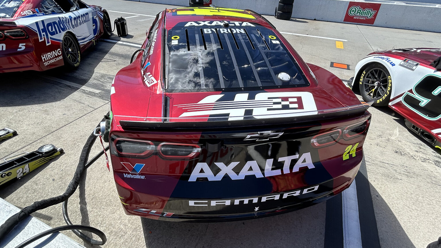 No. 24 Hendrick Motorsports Axalta (Red) Paint Scheme | TobyChristie.com